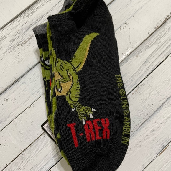 Jurassic World | Accessories | Jurassic World Dinosaur No Show Socks 6 ...